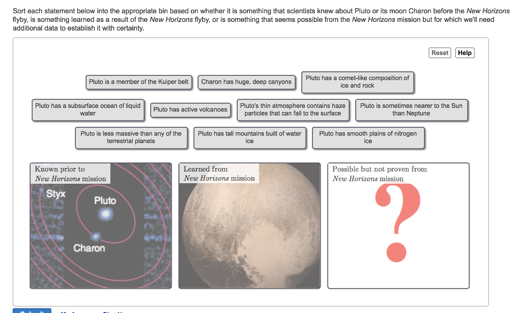 Sort each statement below into the appropriate bin | Chegg.com