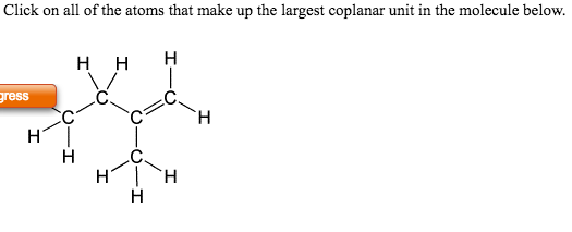 Solved Click on all of the atoms that make up the largest | Chegg.com