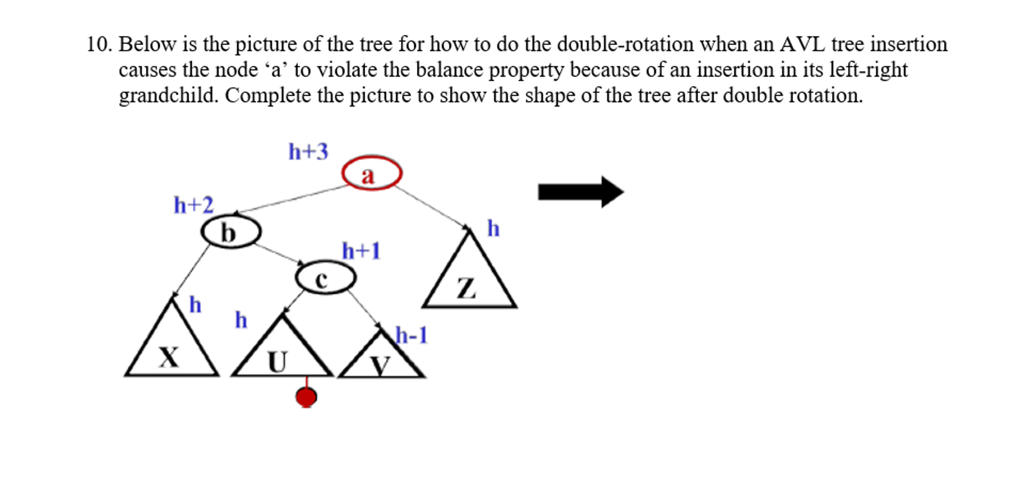 Solved Below is the picture of the tree for how to do the | Chegg.com