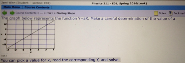 Solved The graph below represents the function Y=aX. Make a | Chegg.com