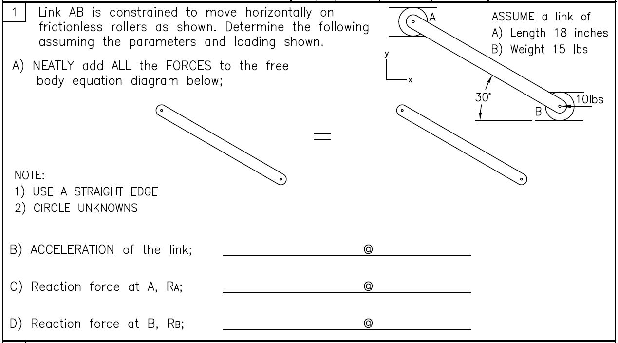 Solved Link AB is constrained to move horizontally on | Chegg.com