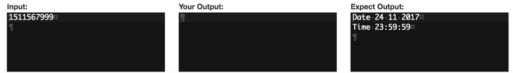 Solved Time Conversion Time library in C language provides a | Chegg.com