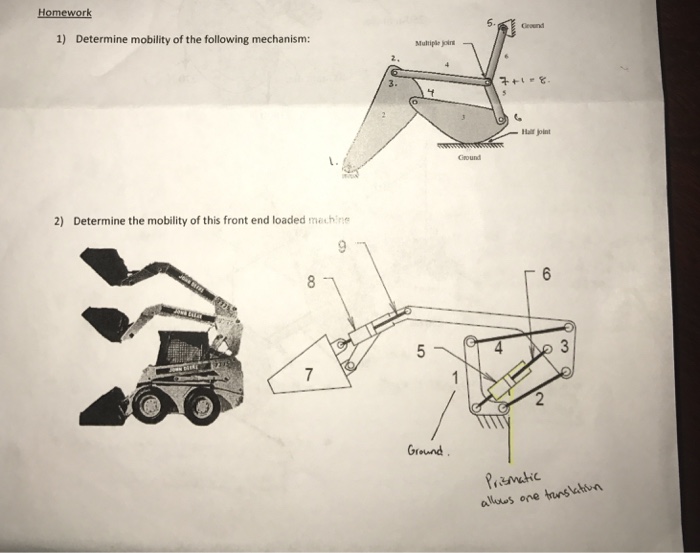Solved Determine mobility of the following mechanism: | Chegg.com Solved Determine mobility of the following mechanism: | Chegg.com