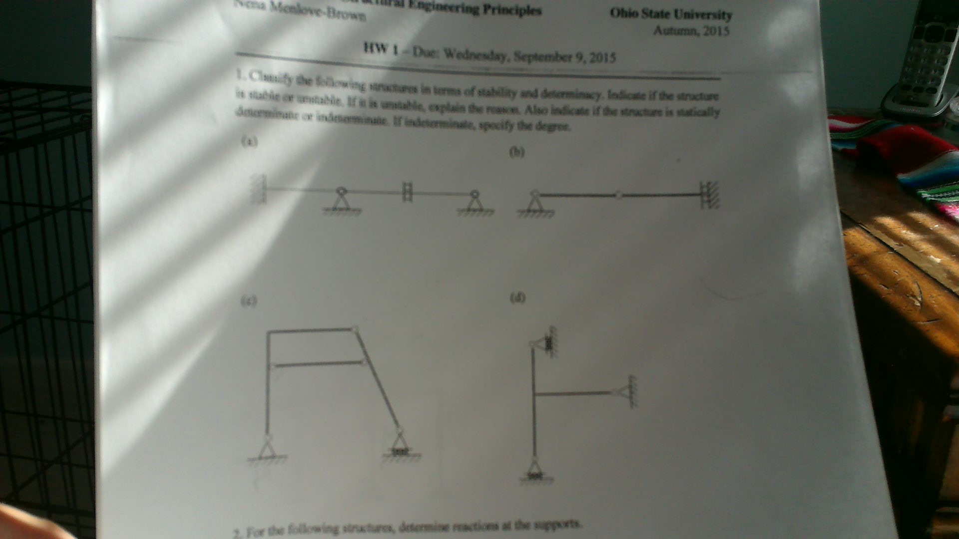 Solved Classify the following structures in terms of | Chegg.com