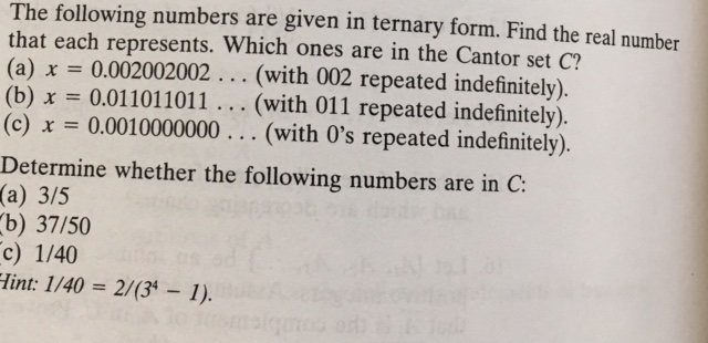 Solved The following numbers are given in ternary form. Find | Chegg.com