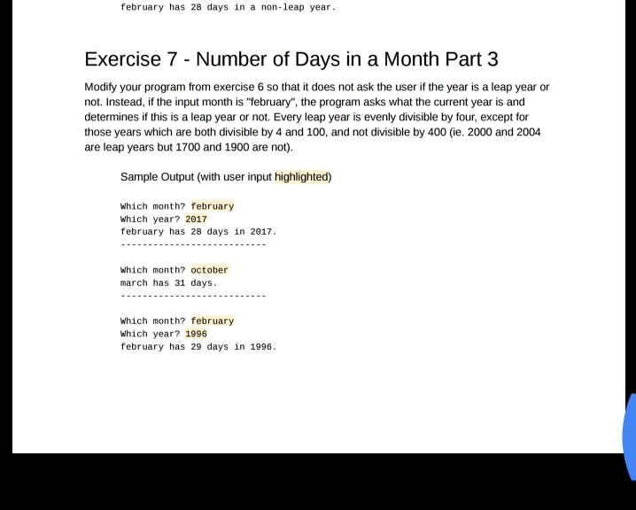 Solved Exercise 1 - Age Calculation Write a program that | Chegg.com Solved Exercise 1 - Age Calculation Write a program that | Chegg.com