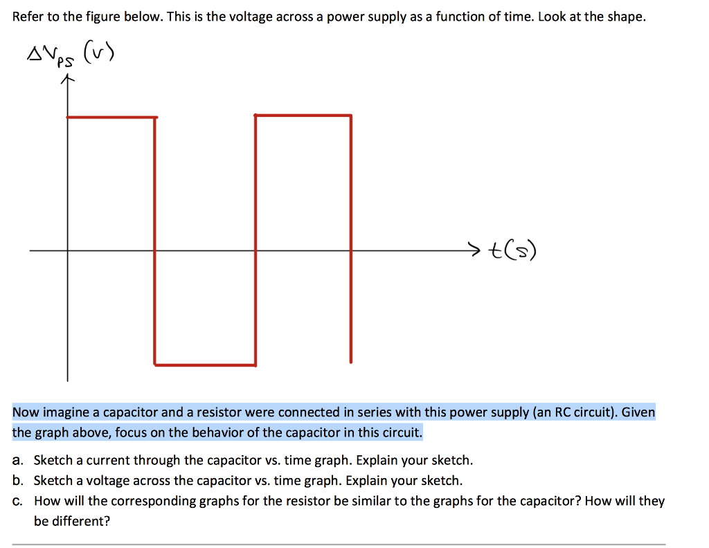 Solved Refer to the figure below. This is the voltage across | Chegg.com
