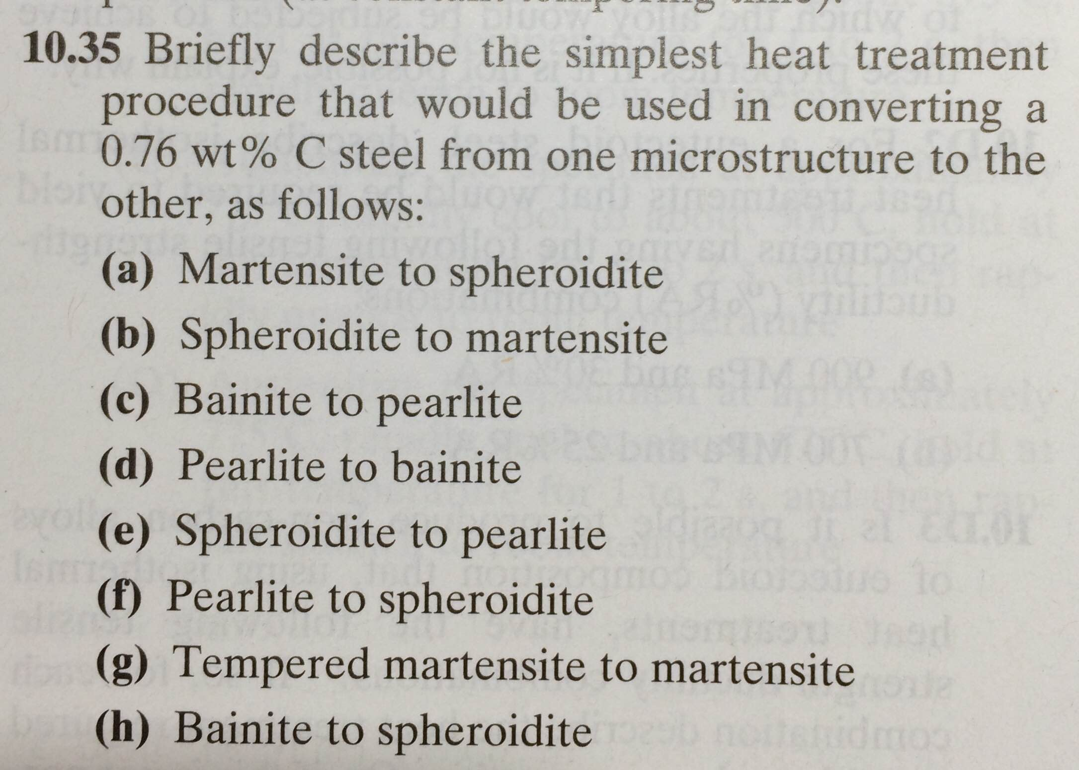 Spheroidite Microstructure