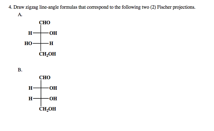 Solved Draw zigzag line-angle formulas that correspond to | Chegg.com