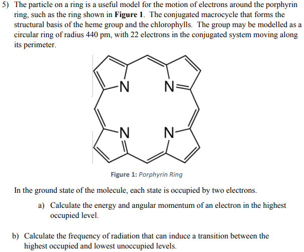 Solved ring, such as the ring shown in Figure 1. The | Chegg.com