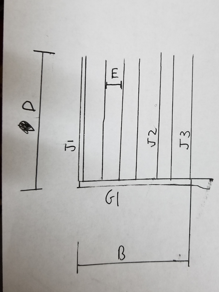 Solved CMCE 1215 Project x D D 2 13 200% Wood Deck Plan: | Chegg.com
