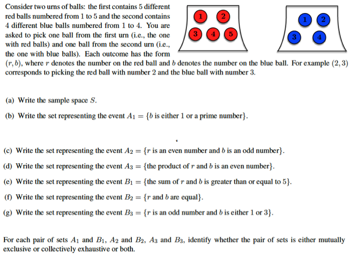 Solved Consider two urns of balls: the first contains 5 | Chegg.com
