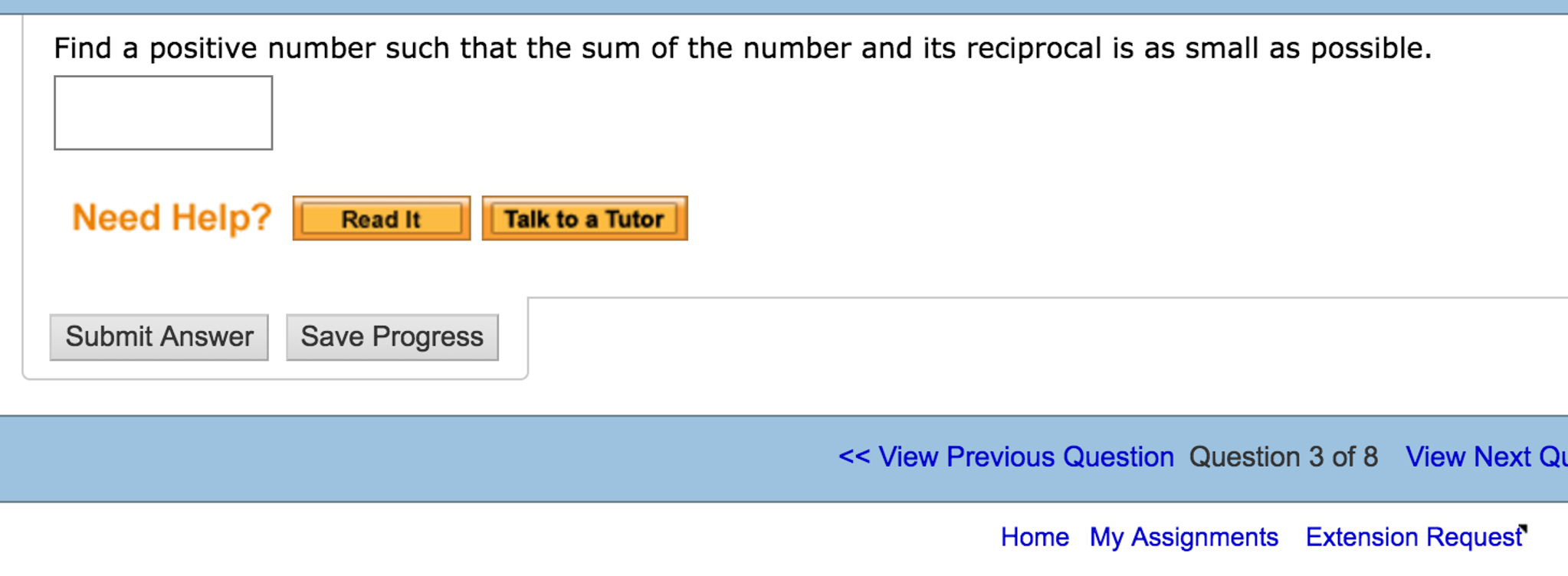 Solved Find A Positive Number Such That The Sum Of The Chegg Solved Find A Positive Number Such That The Sum Of The Chegg