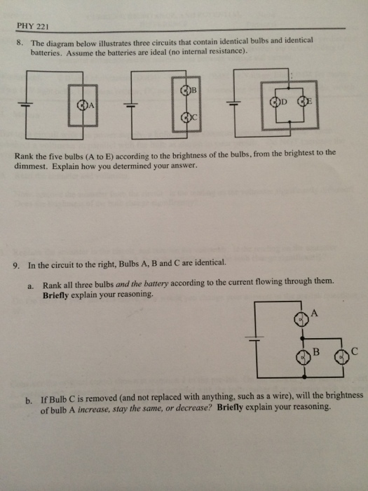 Solved Current resistance and potential difference physics | Chegg.com