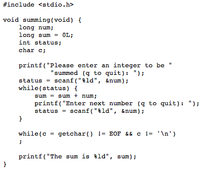 Solved I am trying to get the program to exit if the user | Chegg.com