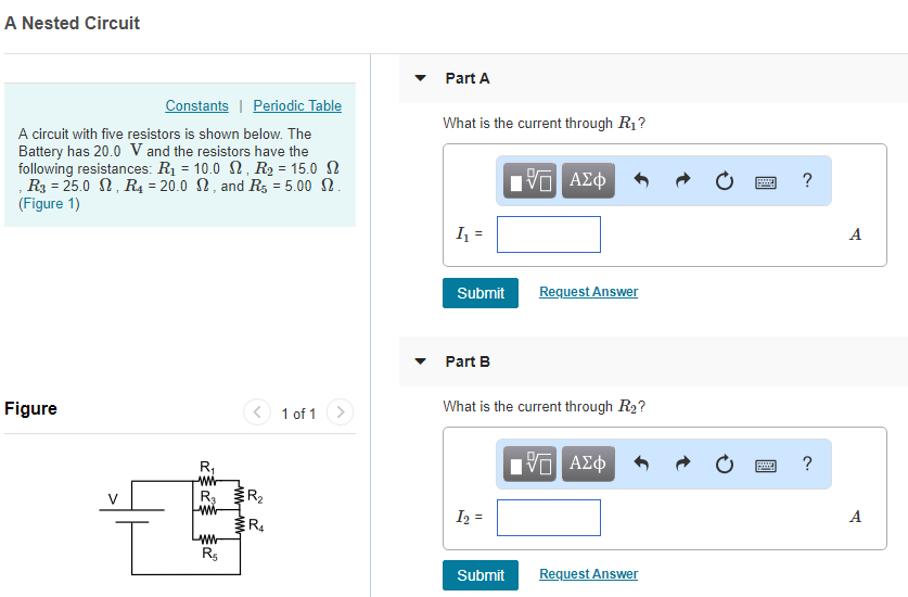 Solved A Nested Circuit Part A Constants| Periodic Table | Chegg.com