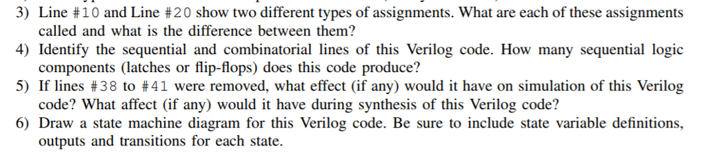 Solved 1 module problem (out, in in2 in3); 2 input i in2 | Chegg.com