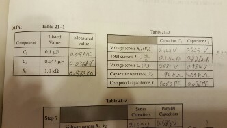 Capacitive Reactance | Chegg.com