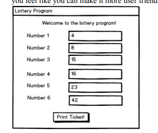 Solved Write java programs The Lottery Ticket Printer Your | Chegg.com