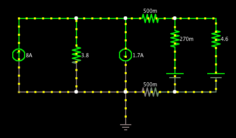 Solved do a power balance for this circuit. the voltage in | Chegg.com