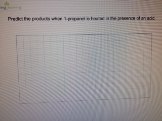 Solved Predict the products when 1-propanol is heated in the | Chegg.com