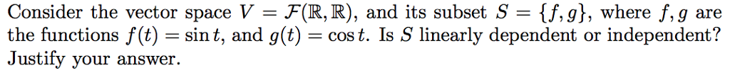 Solved This is for my abstract linear algebra course, and I | Chegg.com