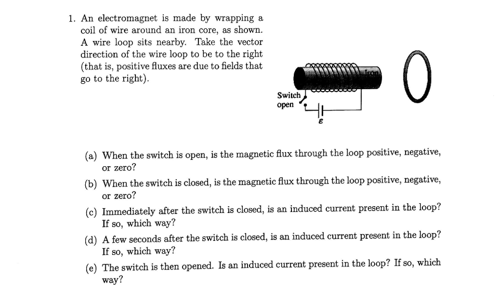 Solved An electromagnet is made by wrapping a coil of wire | Chegg.com