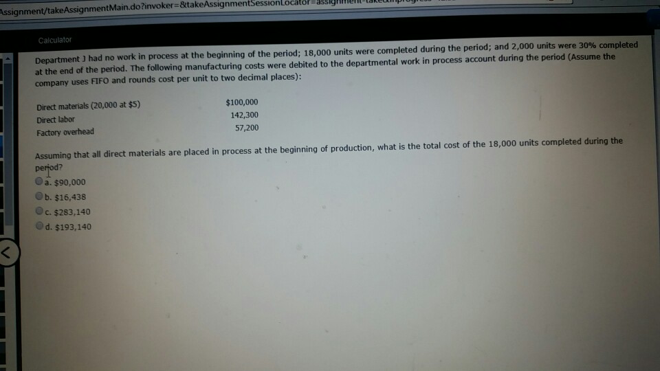 Solved Assignment | Chegg.com