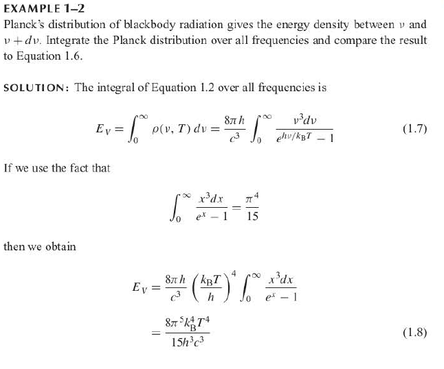 Solved Integrate the Planck distribution over all | Chegg.com