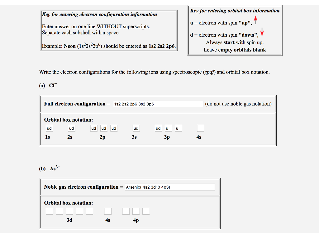 Electron Spin Notation