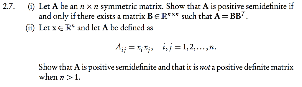 Solved Let A be an n times n symmetric matrix. Show that A | Chegg.com