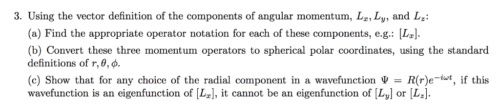 Solved Using the vector definition of the components of | Chegg.com