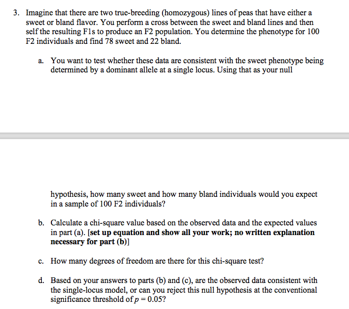 Solved Imagine that there are two true-breeding (homozygous) | Chegg.com
