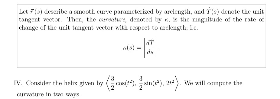 Solved Let Os describe a smooth curve parameterized by | Chegg.com