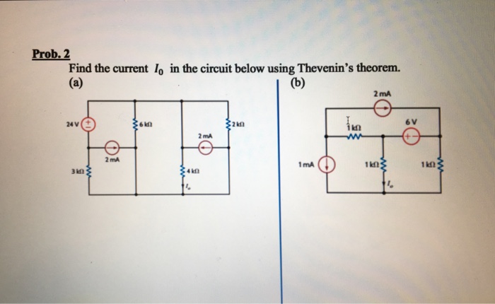 Solved Find the current I_0 in the circuit below using | Chegg.com