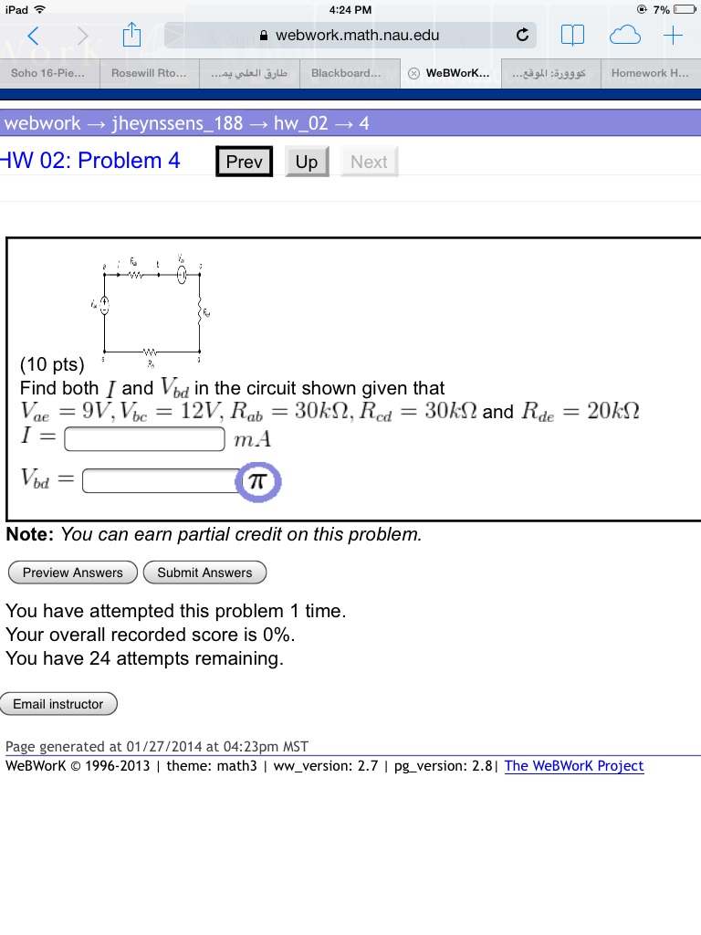 Solved Find both Vfb and Vec in the circuit shown given that | Chegg.com