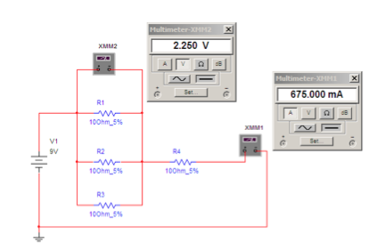 Solved 1) Draw the equivalent series circuit of the circuit | Chegg.com