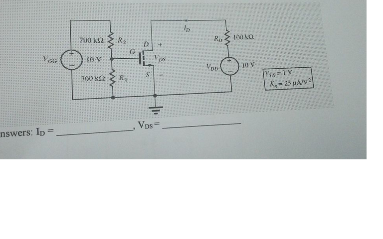 Solved Find the quiescent operating po for the transistor, | Chegg.com