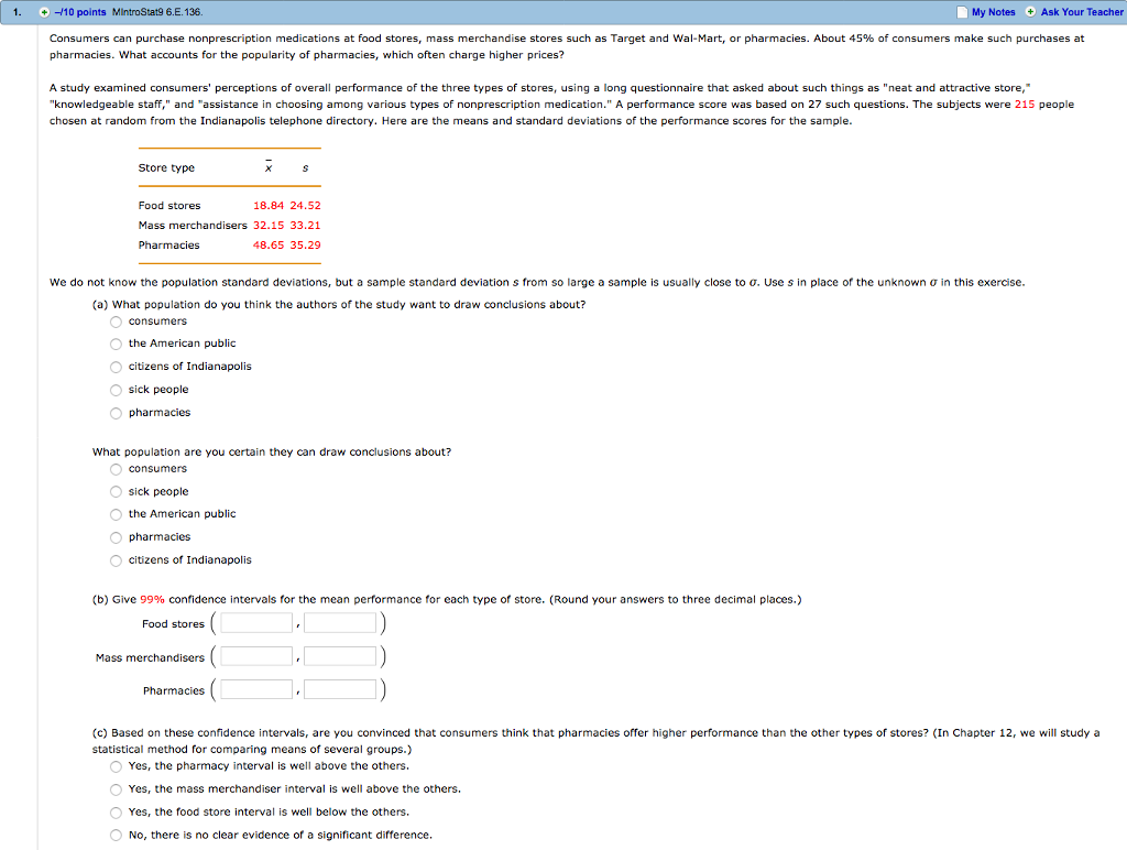 Statistics and probability Archive | November 05 2017 | Chegg.com