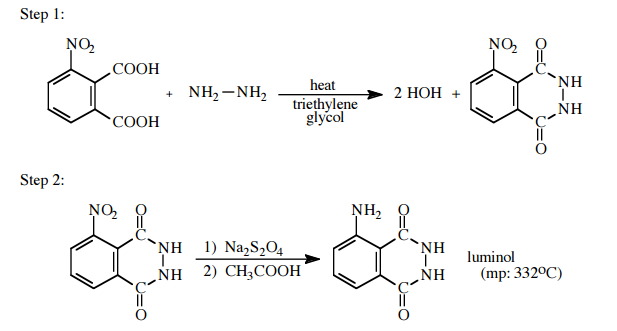 Solved Step 1: NO, NO2 COOH heat 2 HoH NH2-NH2 triethylene | Chegg.com