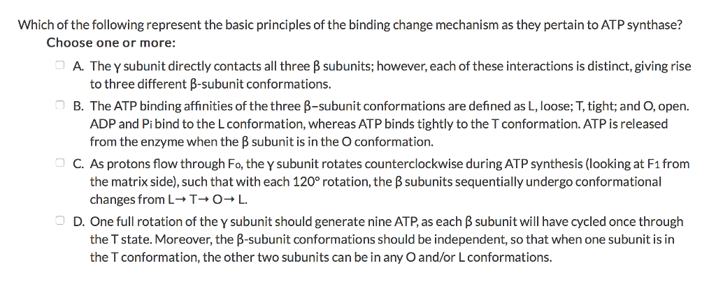 Solved Which of the following represent the basic principles | Chegg.com