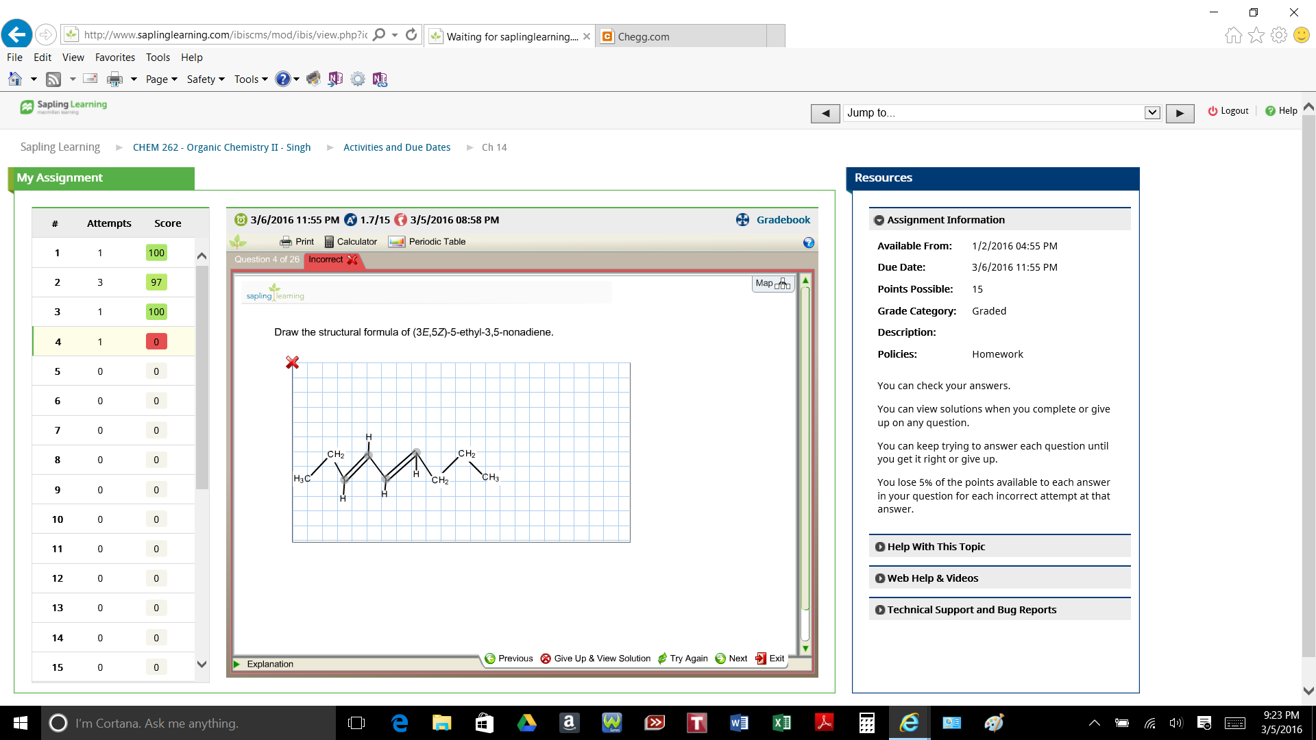 Draw The Structural Formula Of (3e,5z) 5 Ethyl 3,5 Nonadiene