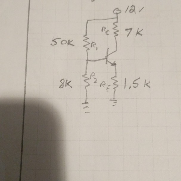 Solved draw load line , find qpt | Chegg.com