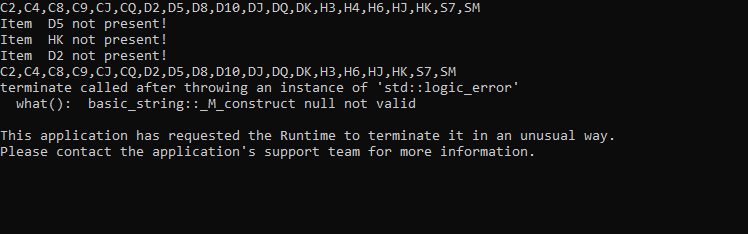 Solved I keep getting the following error and can't find | Chegg.com
