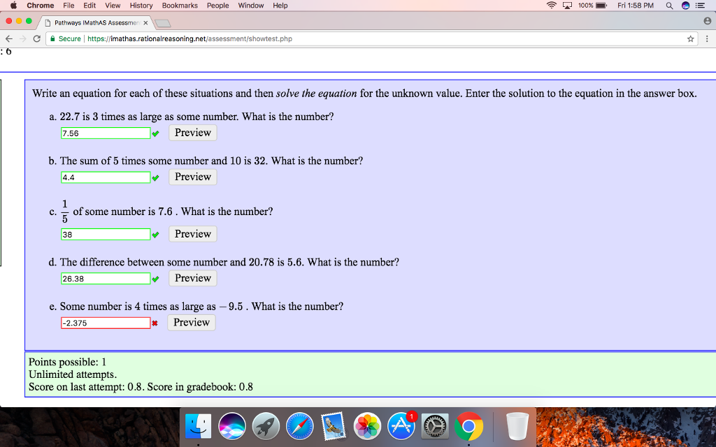 Solved i Chrome File Edit View History Bookmarks People | Chegg.com