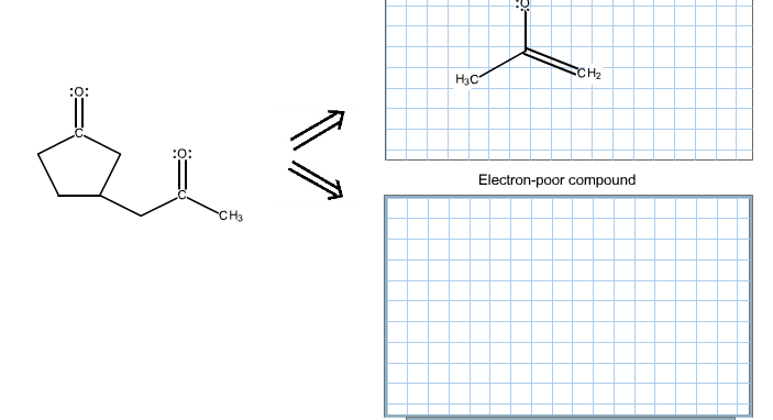 Solved Using the boxes to the right, draw the electron-rich | Chegg.com