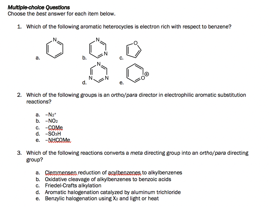 Solved Multiple-cholce Questions Choose the best answer for | Chegg.com