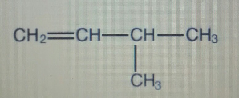 Solved CH2 CHCHCH3 CH3 | Chegg.com