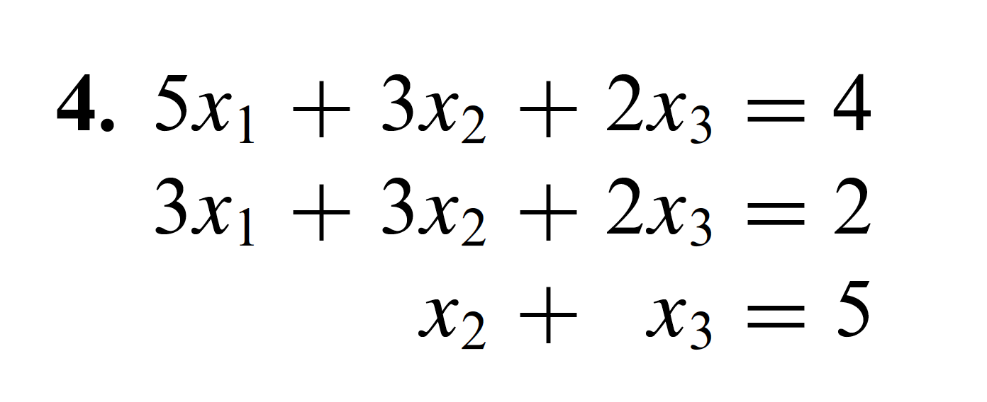 Solved Solve the system by inverting the coefficient matrix | Chegg.com