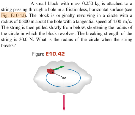Solved A small block with mass 0.250 kg is attached to a | Chegg.com